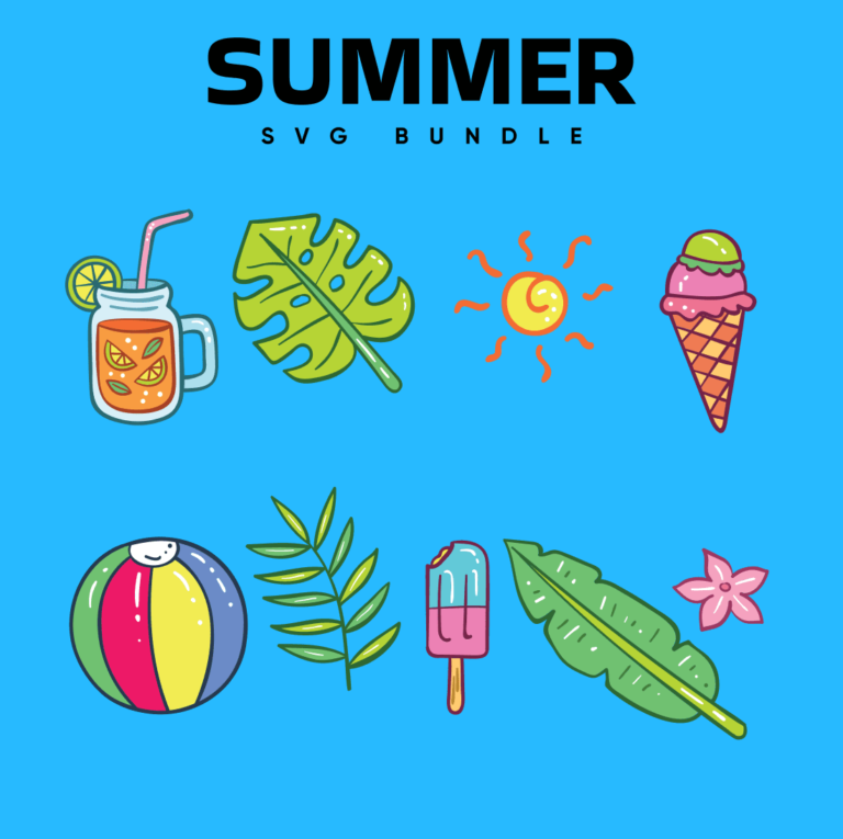 Summer SVG Free – MasterBundles