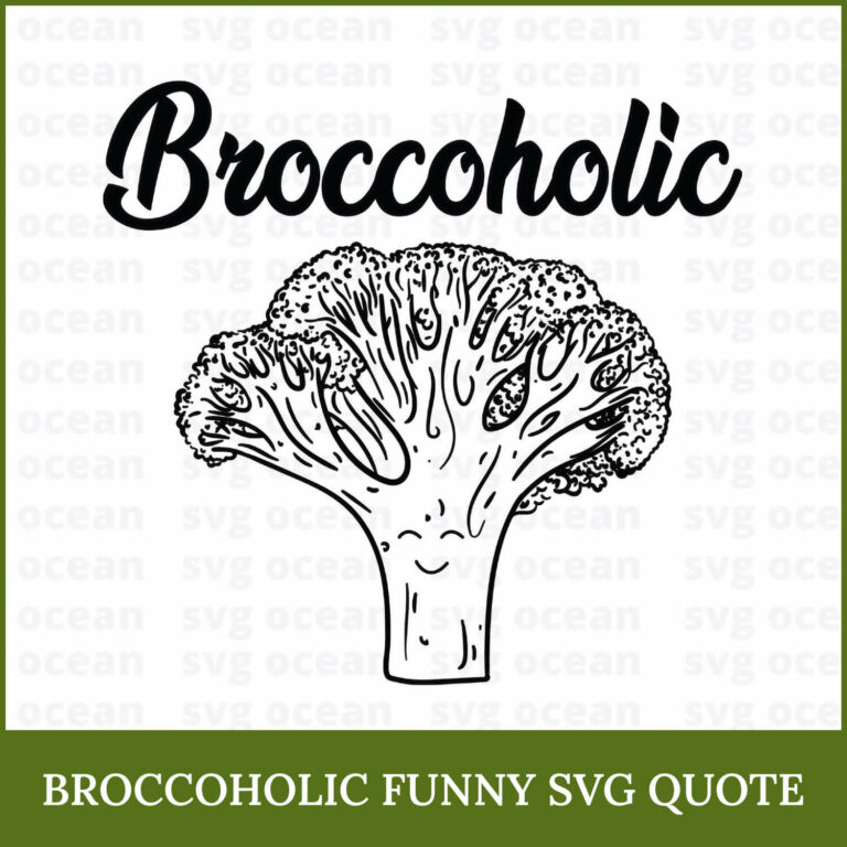Broccoli Funny SVG | Vegan SVG – MasterBundles