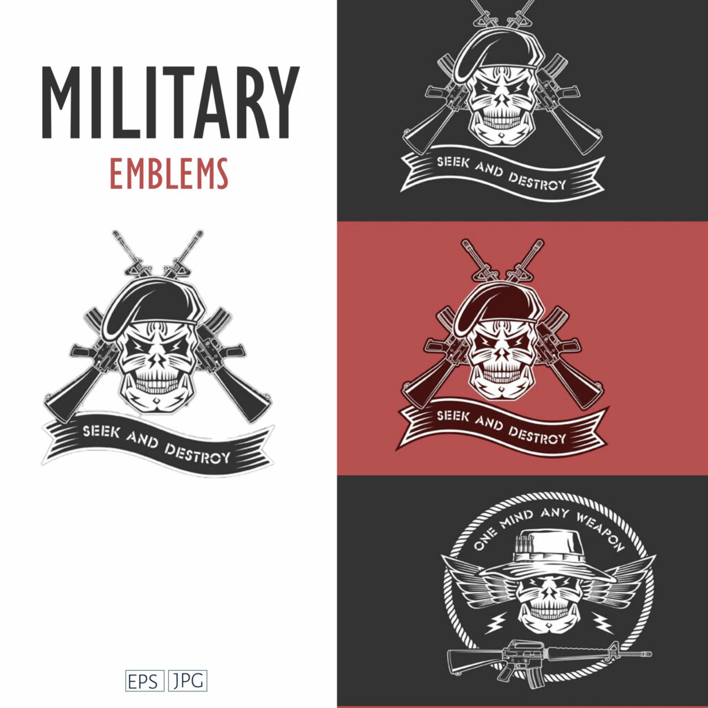 Military Emblems – MasterBundles