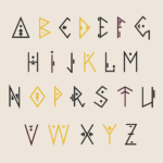 Vector Ethnic Font – MasterBundles