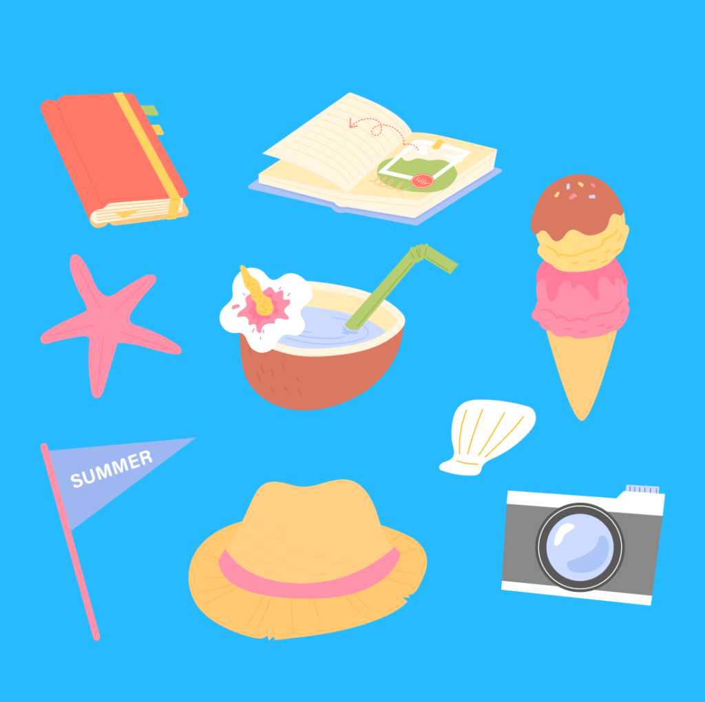 9 Summer Vacation SVG Designs – MasterBundles