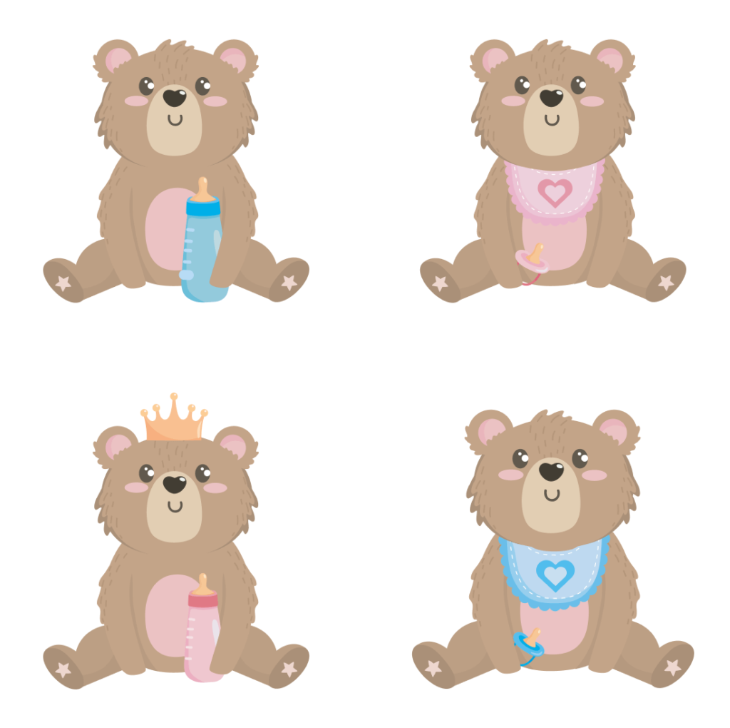 4 Free Teddy Bear SVG – MasterBundles