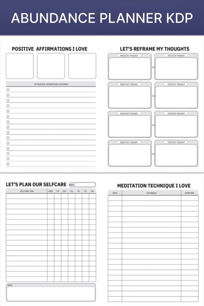 Abundance Planner KDP – MasterBundles