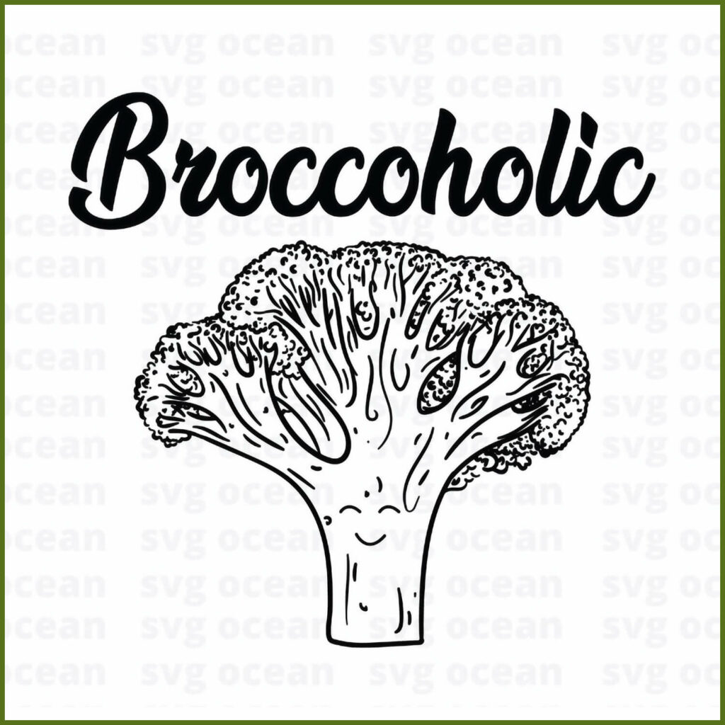 Broccoli Funny SVG | Vegan SVG – MasterBundles