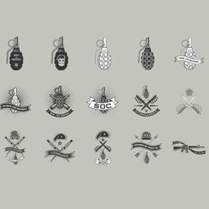Military Emblems Set – MasterBundles