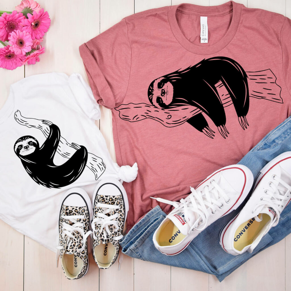 3 Sloth SVG for Cricut Files – MasterBundles