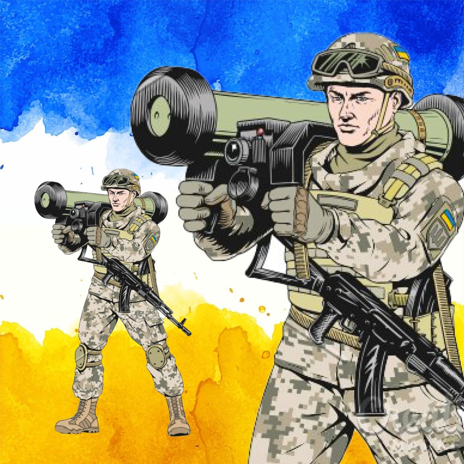 Ukrainian Anti-tank Missile Operator – MasterBundles