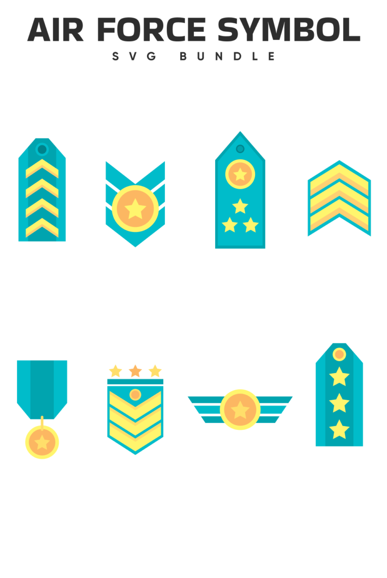 8 Air Force Symbol SVG Deigns – MasterBundles