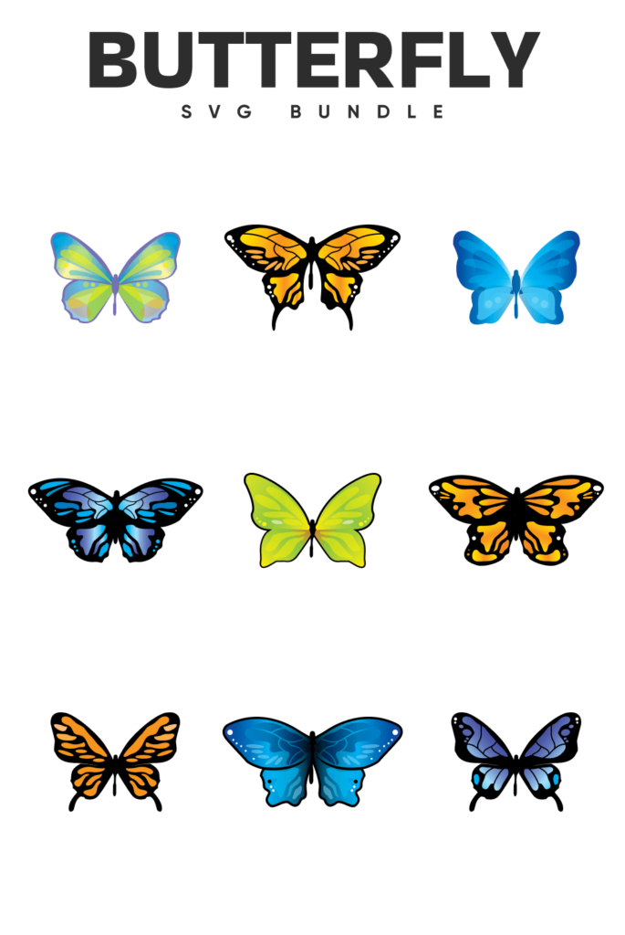 9 Butterfly SVG Free Designs – MasterBundles