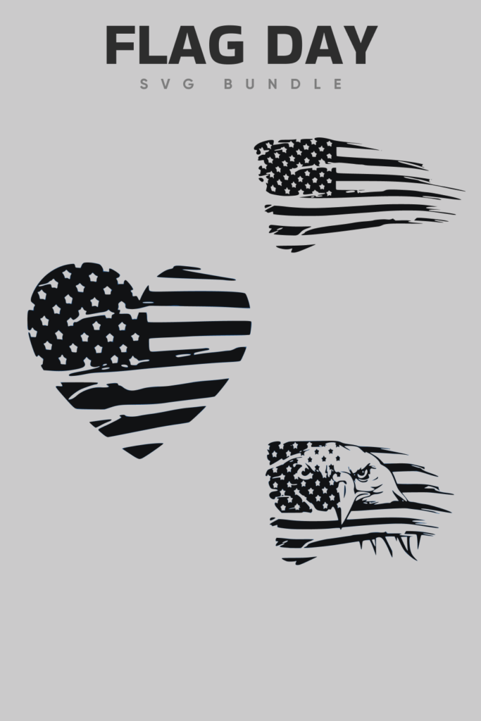 Flag Day SVG: Black & White – MasterBundles