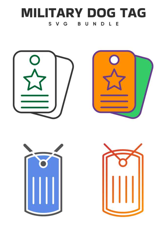 Military Dog Tag SVG Designs – MasterBundles