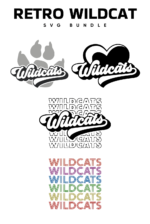 4 Retro Wildcat SVG Designs – MasterBundles