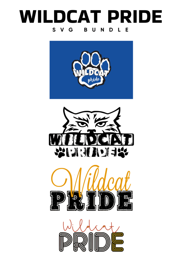 4 Wildcat Pride SVG Filws – MasterBundles