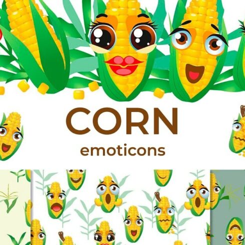 Corn Emoticons | Master Bundles