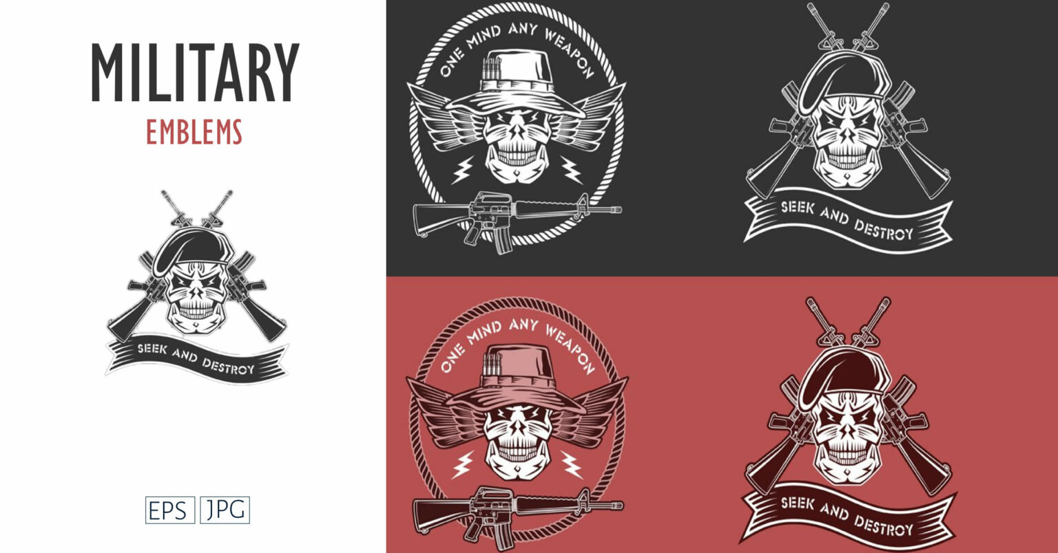 Military Emblems – MasterBundles