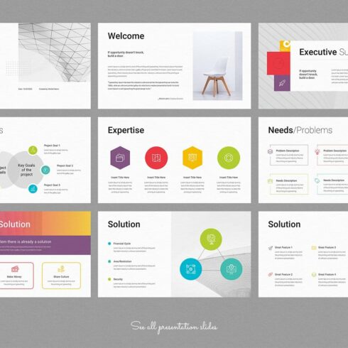 Project Proposal PowerPoint Template CANVA | Master Bundles