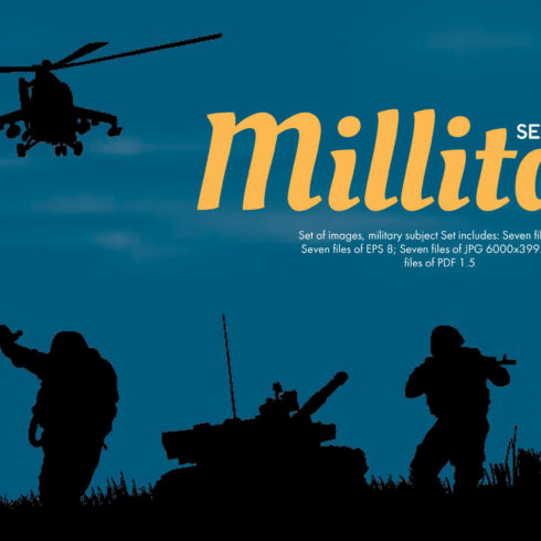 Set of Images, Military Subject – MasterBundles