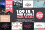 109 in 1 Best Handwritten Fonts Bundle – MasterBundles