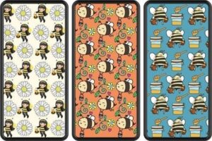 14 Bees Pattern Pack – MasterBundles