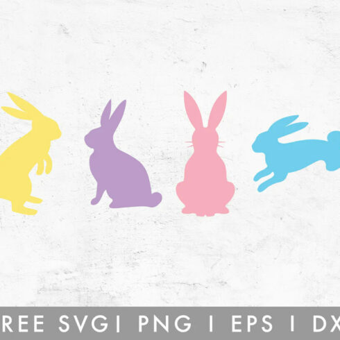 FREE Bunny Silhouette SVG - MasterBundles