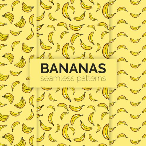 Bananas Seamless Patterns | Master Bundles