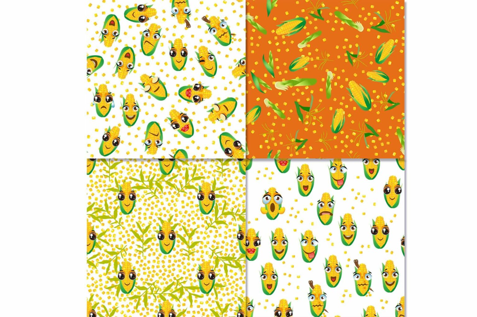 Corn Emoticons – MasterBundles