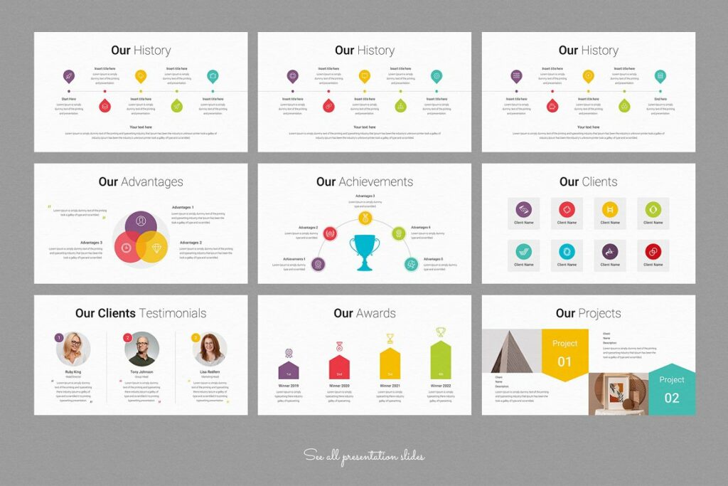Project Proposal PowerPoint Template CANVA – MasterBundles