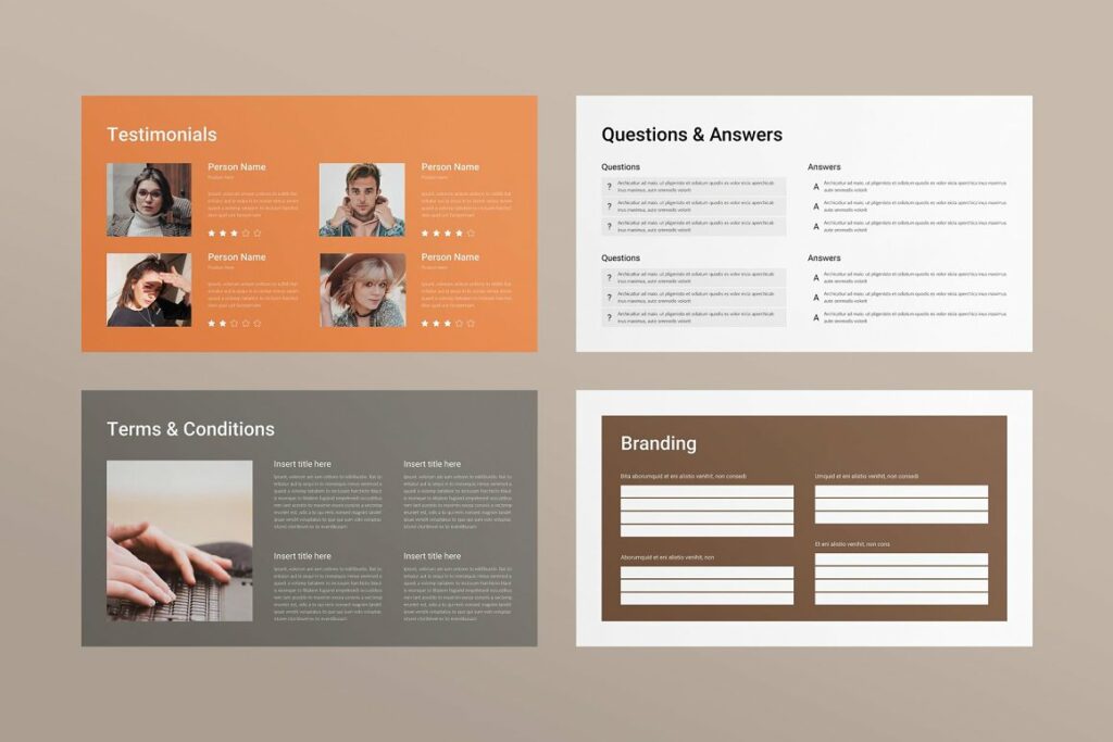 Proposal & Questionnaire Template – MasterBundles