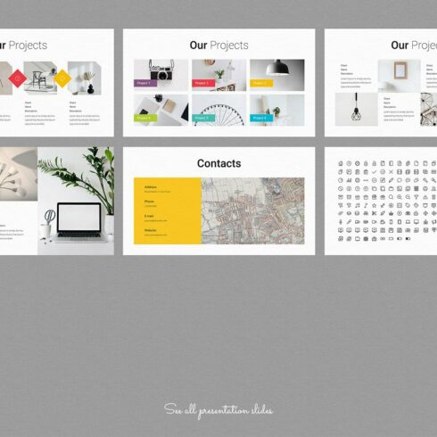 Project Proposal PowerPoint Template CANVA | Master Bundles