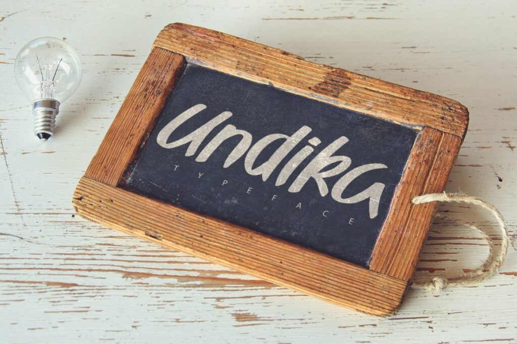 Undika Typeface – MasterBundles