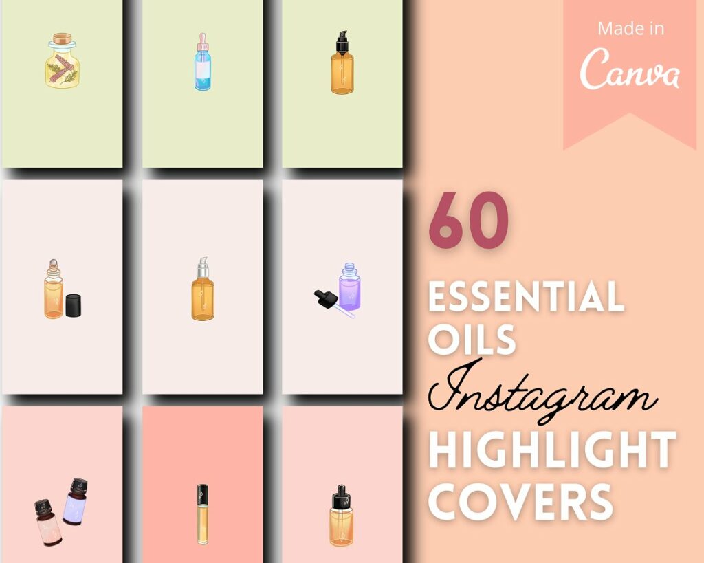 Essential Oils IG Highlight Covers – MasterBundles