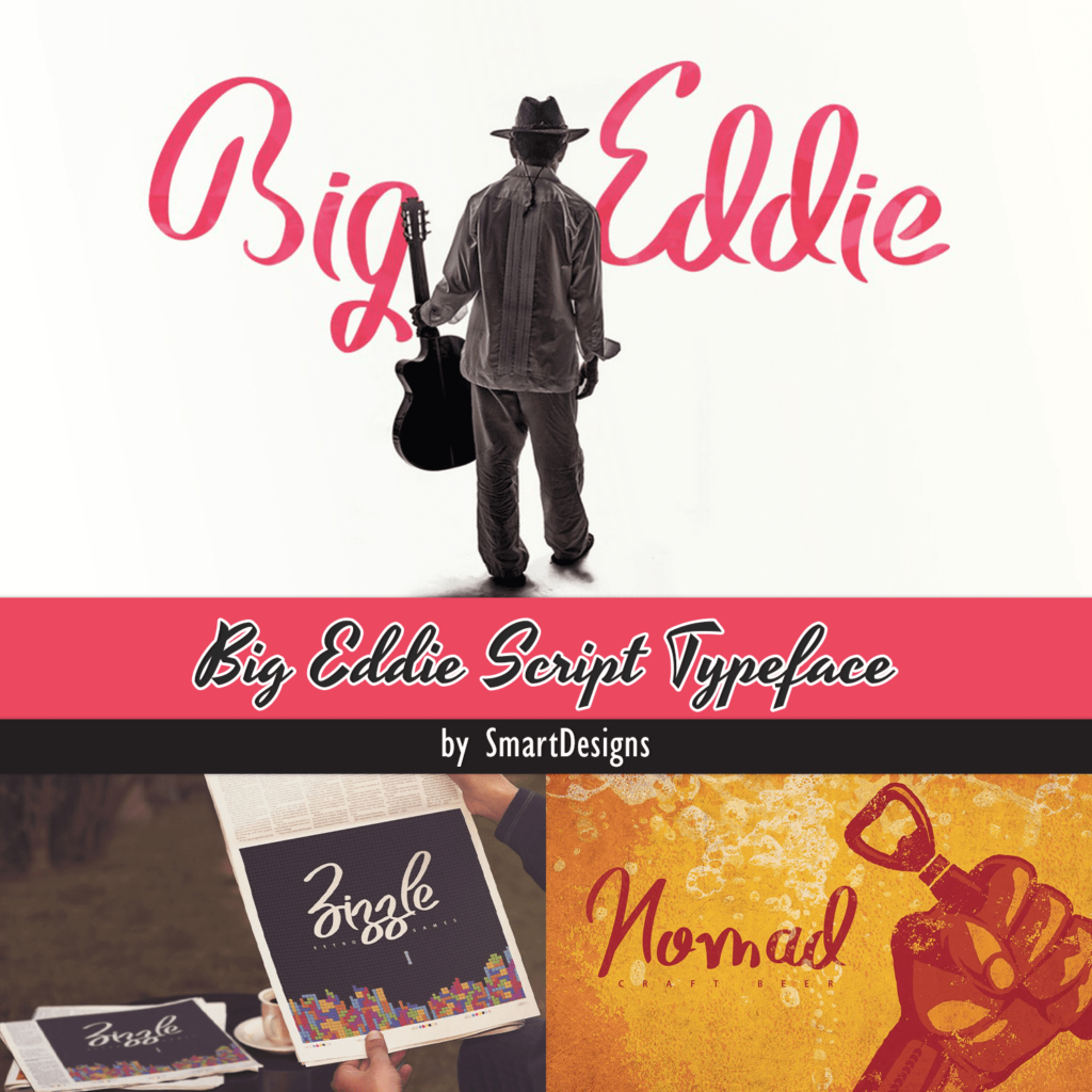 Big Eddie Script Typeface – MasterBundles