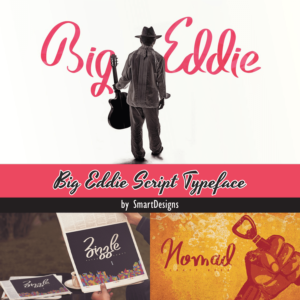 Big Eddie Script Typeface – MasterBundles