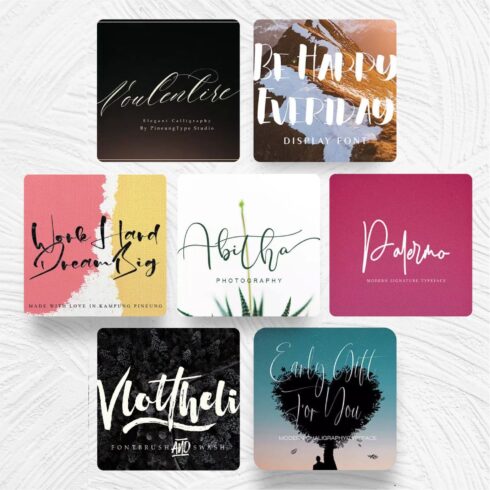 10 Great Script Fonts Bundle – MasterBundles
