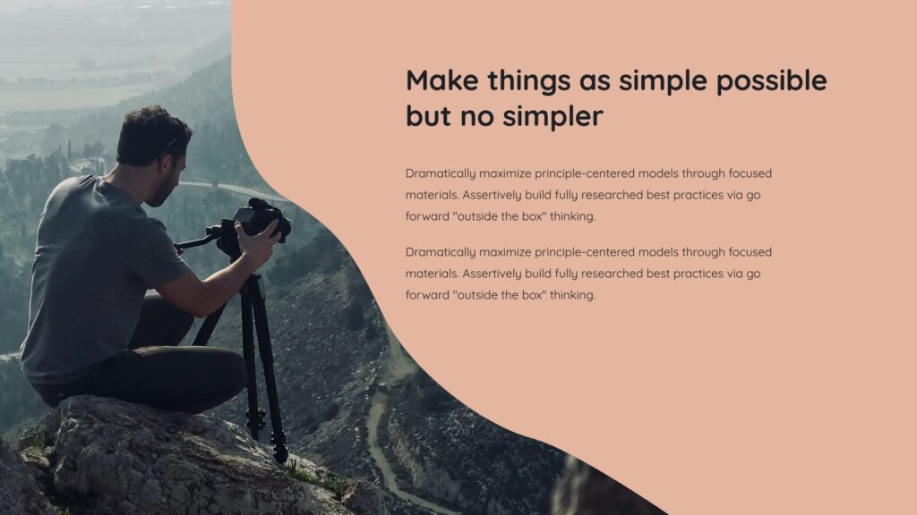 Pink Photography Powerpoint Background – MasterBundles