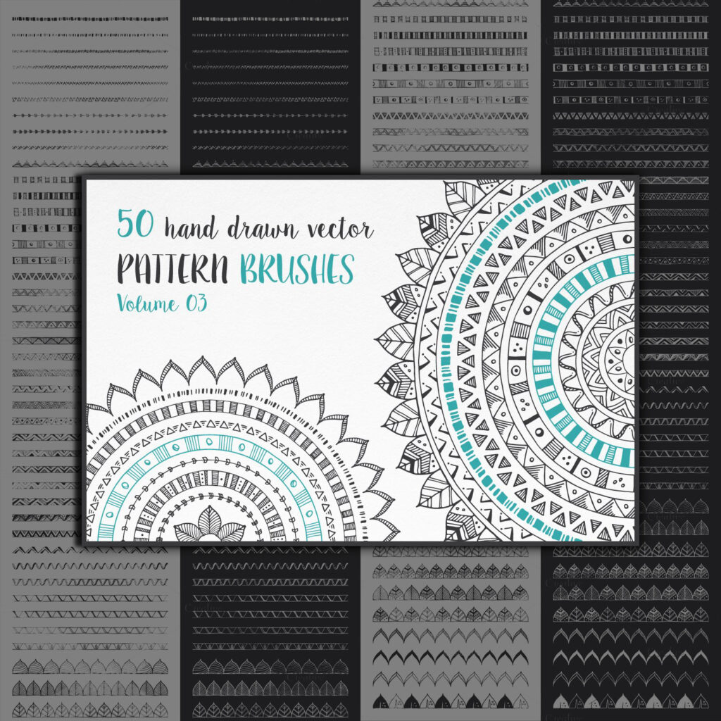 Handmade Line Tile Patterns | Master Bundles