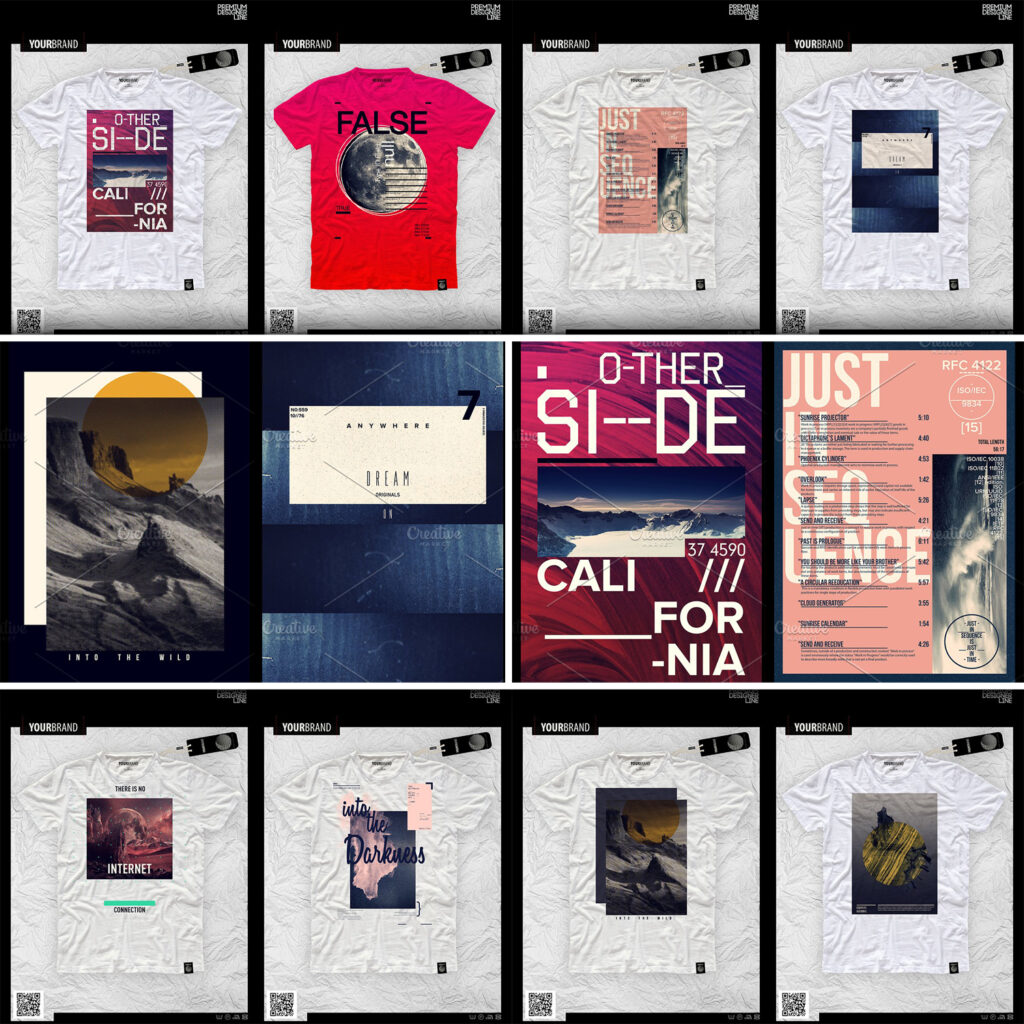 10 Typographic T-Shirt Bundle – MasterBundles