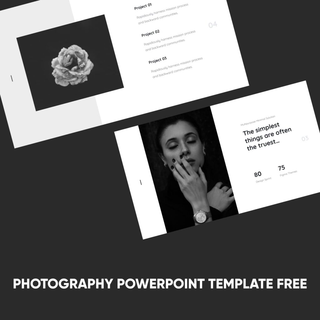 Free Photography Powerpoint Template – MasterBundles