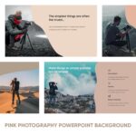 Pink Photography Powerpoint Background – MasterBundles