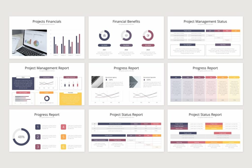 Project Proposal PowerPoint Template PPTX – MasterBundles