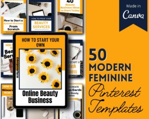 50 Modern Pinterest Templates | Master Bundles