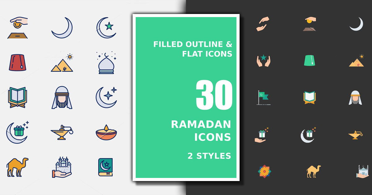Ramadan Icons – MasterBundles