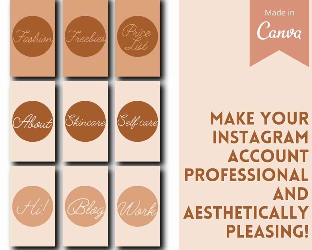 Neutral Instagram Highlight Icons – MasterBundles