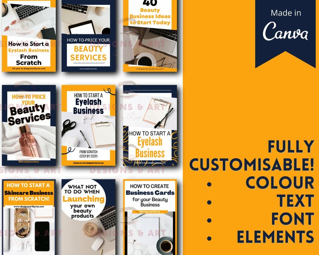 50 Modern Pinterest Templates – MasterBundles