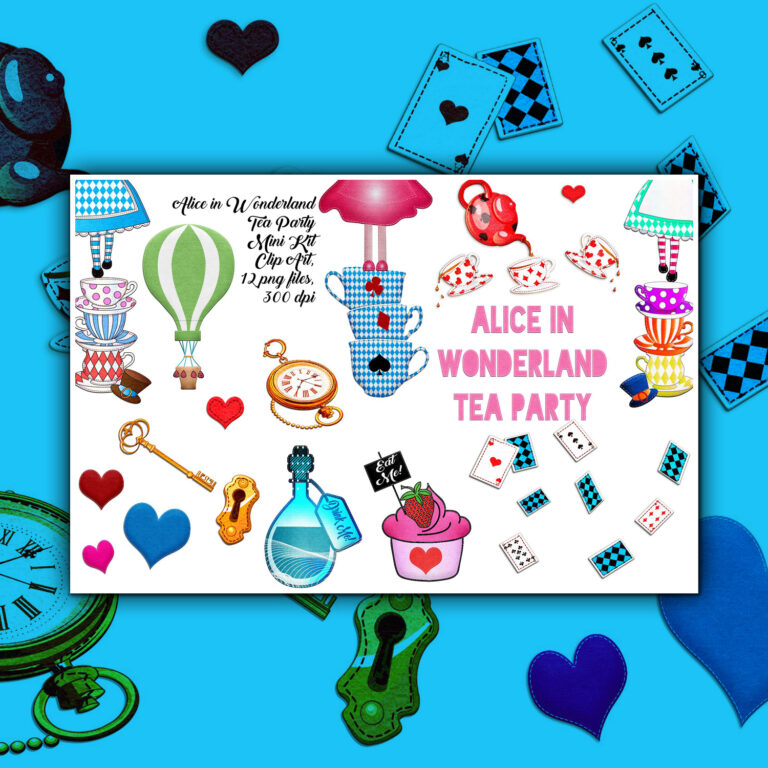 Alice In Wonderland SVG Bundle | Master Bundles