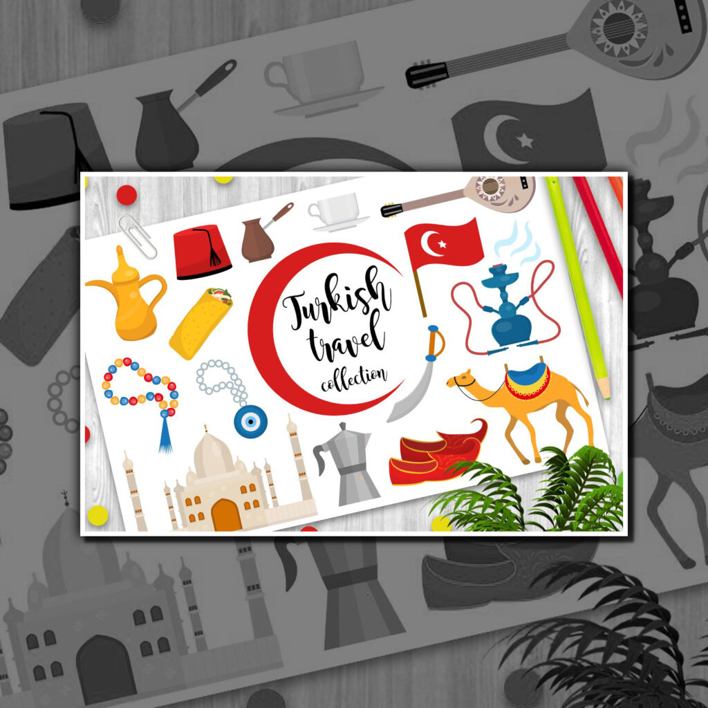 Turkish Collection Of Design Element – MasterBundles