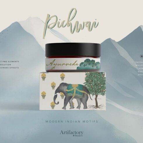 Pichwai Indian Art Bundle | Master Bundles