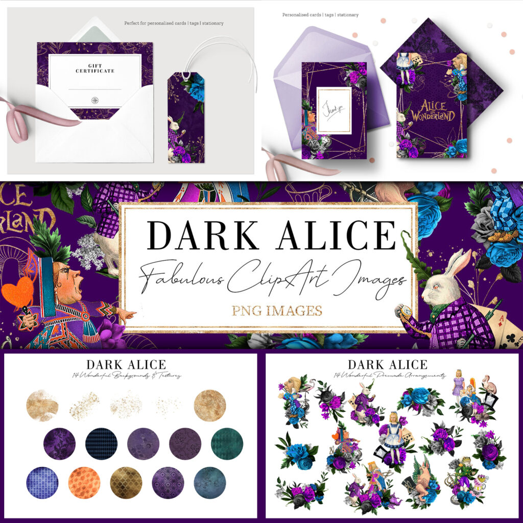 Dark AliceAlice In Wonderland – MasterBundles
