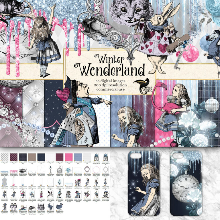 Winter Wonderland Clipart – MasterBundles