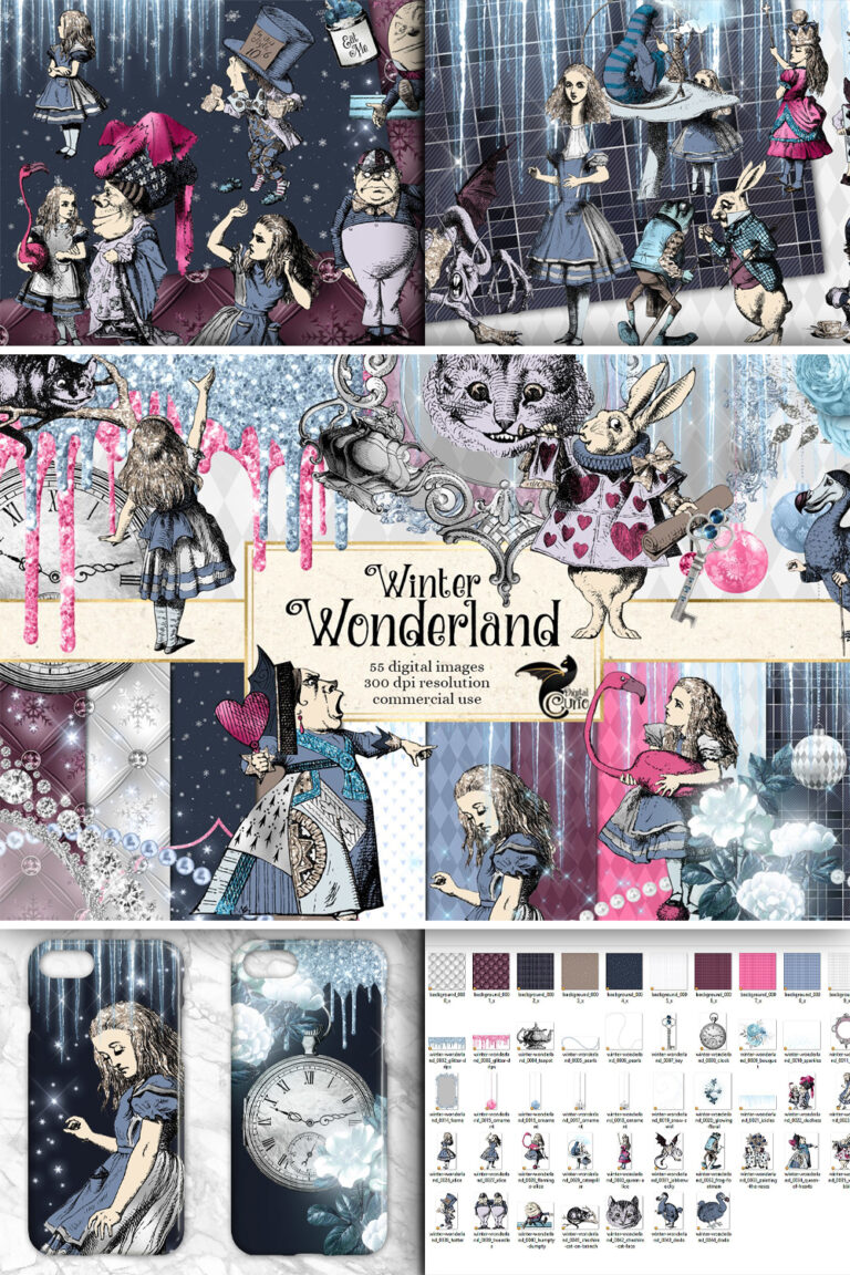 Winter Wonderland Clipart – MasterBundles